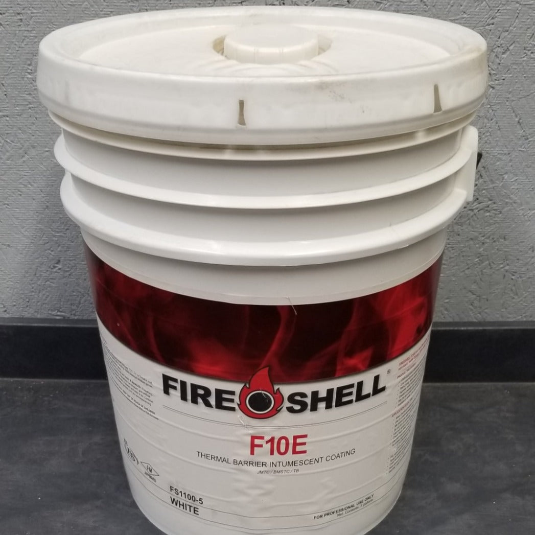 F10E - Fireshell Intumescent Coating White, 5 Gallon Pail – SprayWorks ...